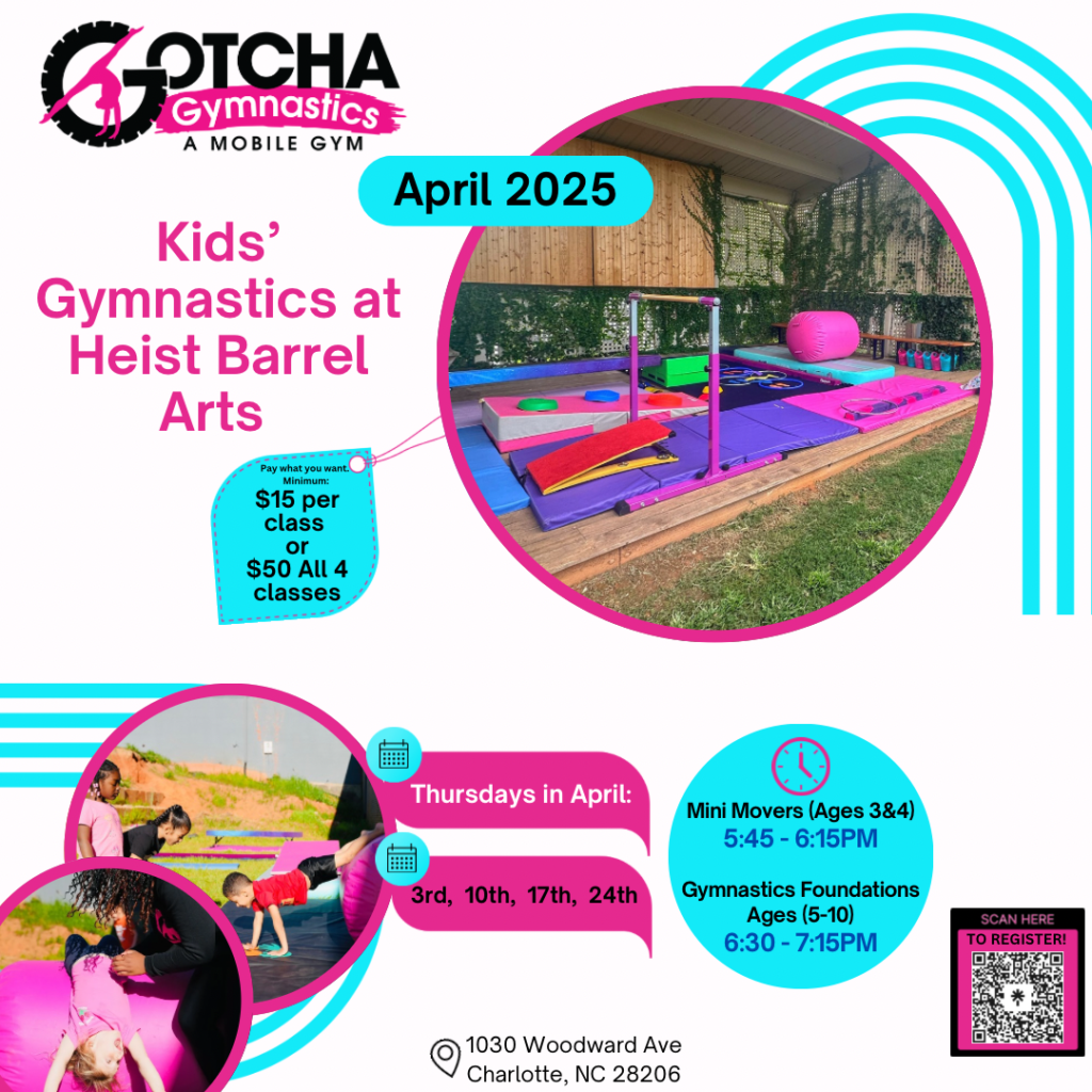 Gotcha Gymnastics Pop Up – Heist Brewery